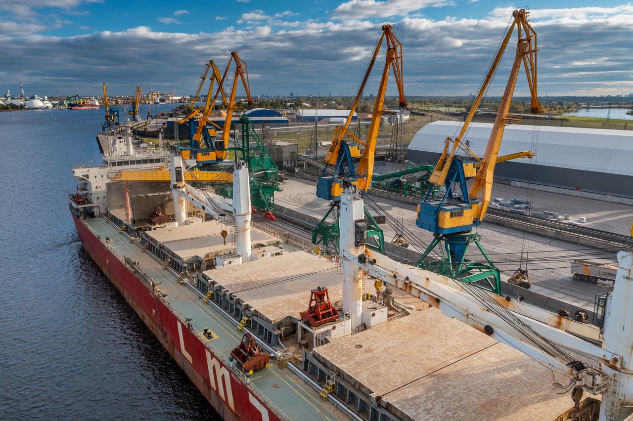 Port of Riga increased cargo turnover by 9.4% in 2022